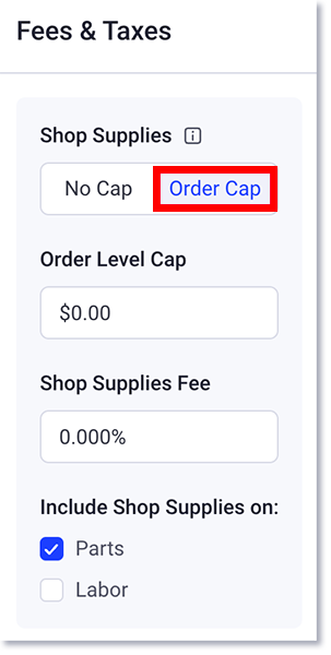 Add Shop Supplies to Estimates – Shopmonkey