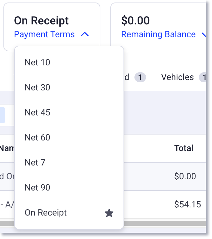 Payment Terms – Shopmonkey