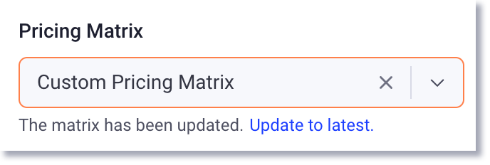 Add a Pricing Matrix – Shopmonkey