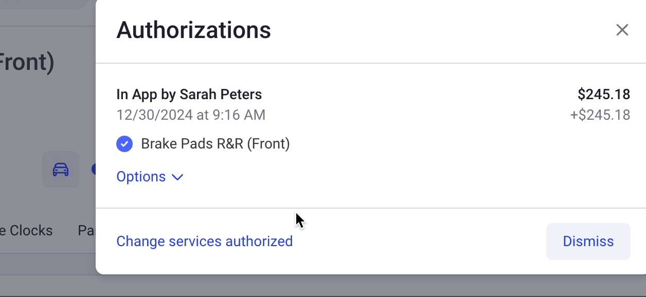 Customer E-Signatures to Authorize Services – Shopmonkey