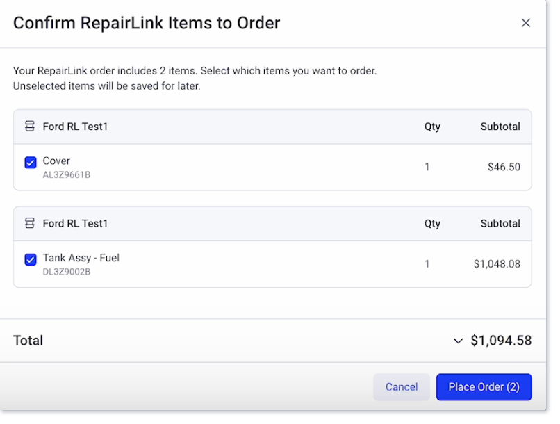 Procure Parts with RepairLink – Shopmonkey