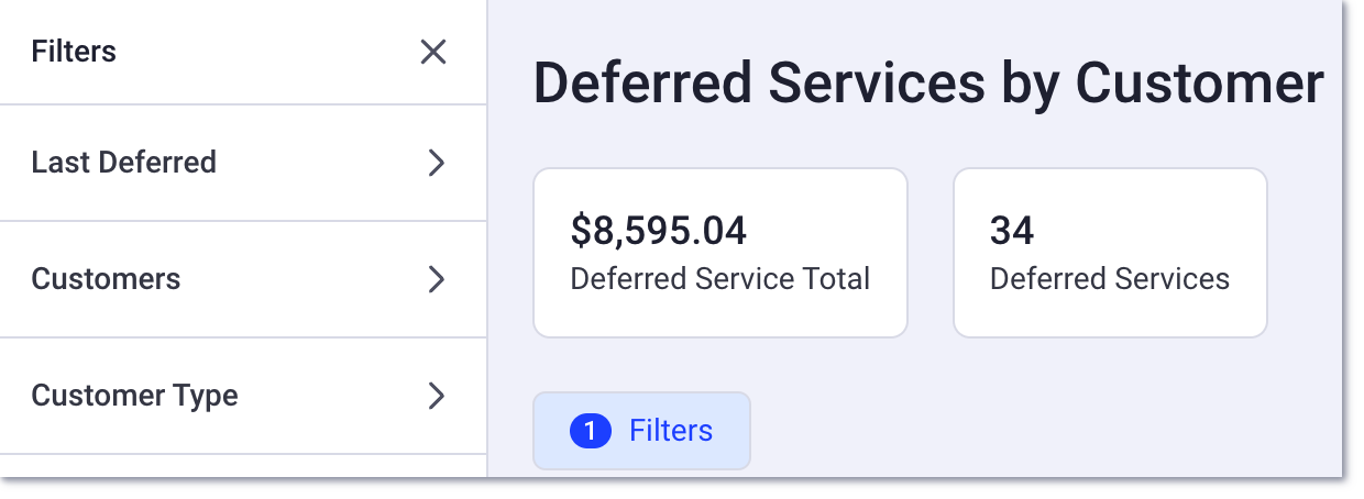 Deferred Services by Customer Report – Shopmonkey