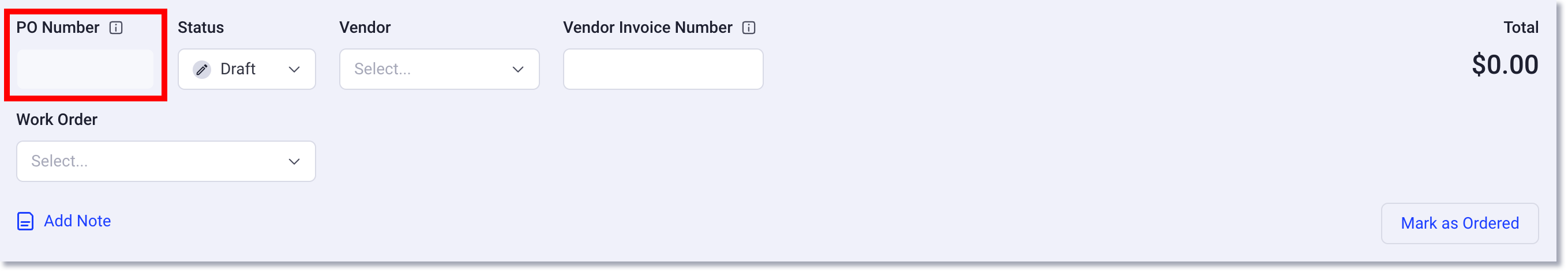 Purchase Orders – Shopmonkey