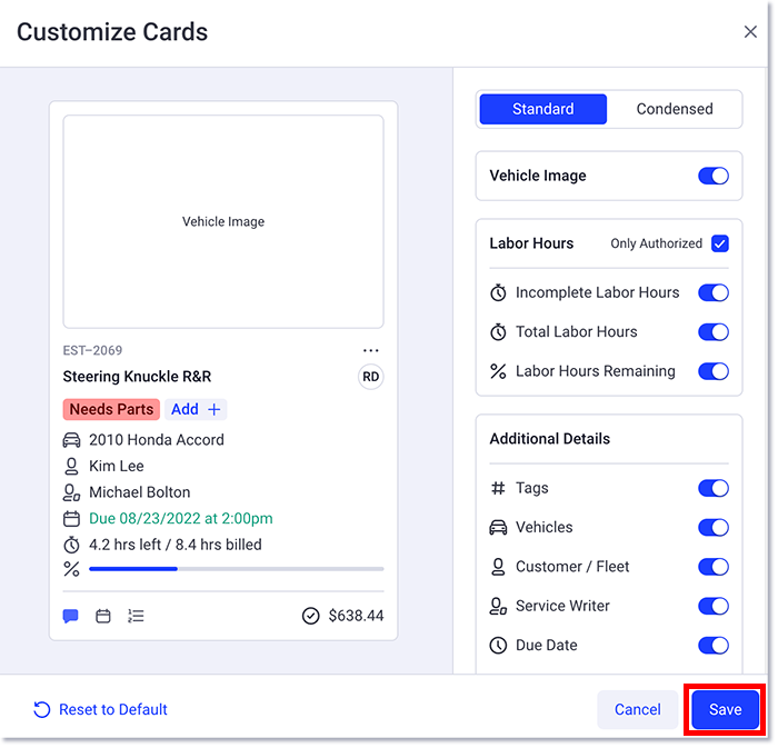 Workflow Cards – Shopmonkey