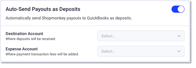 Send Invoices to QuickBooks – Shopmonkey