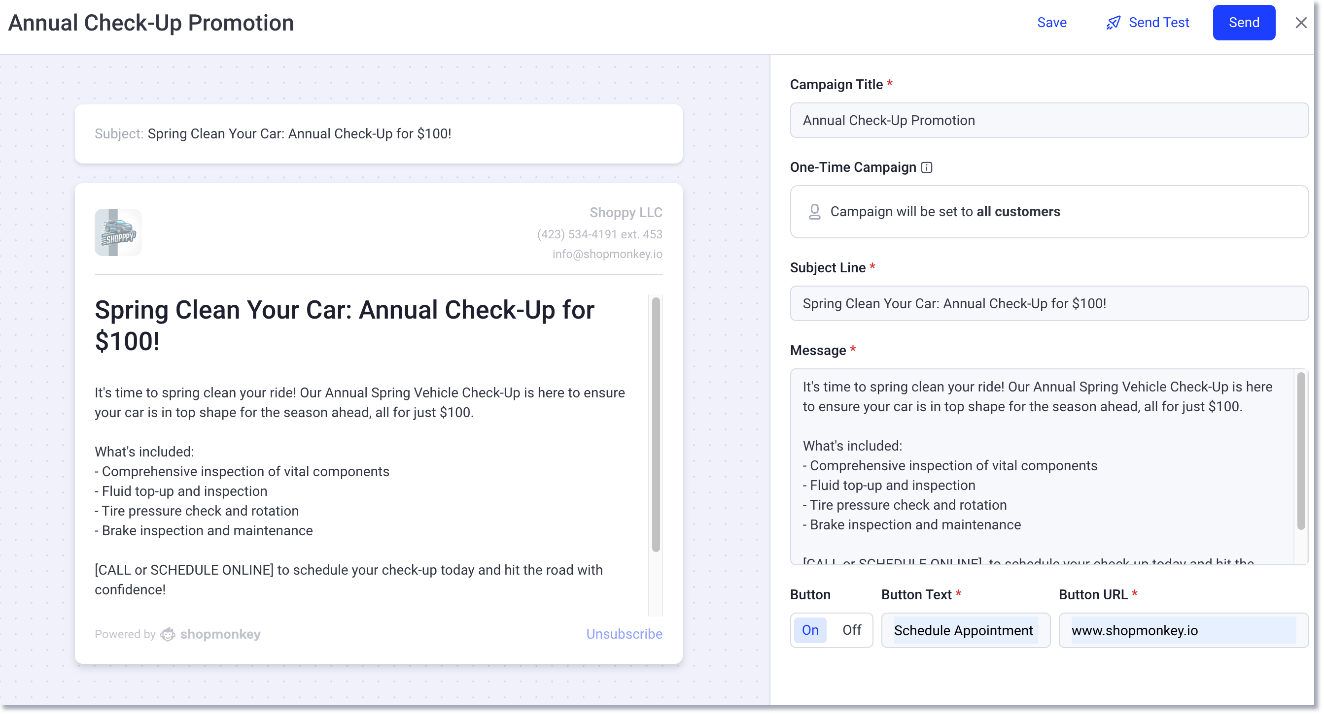 Best Practices: Campaign Templates – Shopmonkey